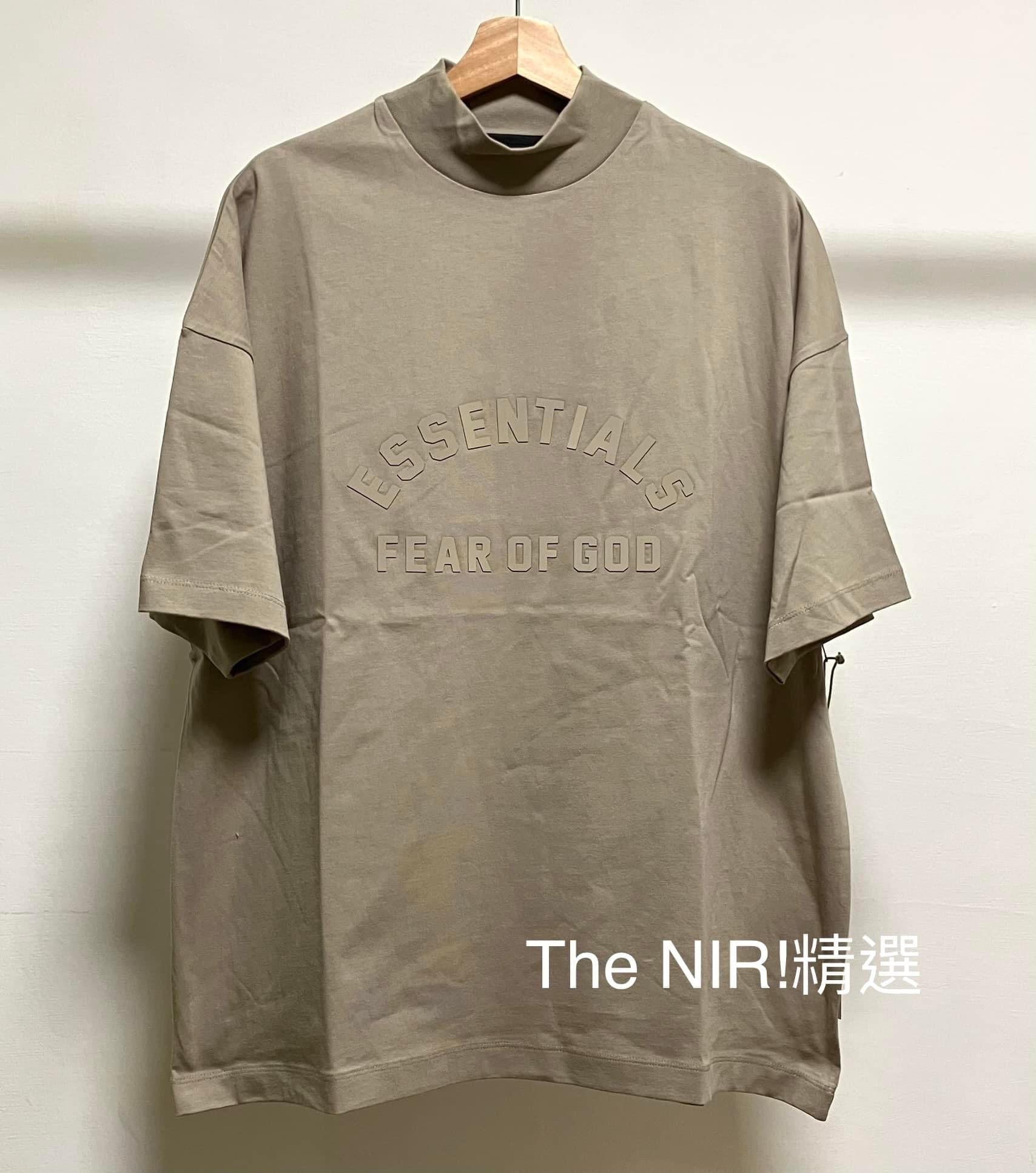 Essentials 2023 Core Collection 塵土色 Dusty Beige 一般款 短T 膠條字體 T-shirt 短袖 ...